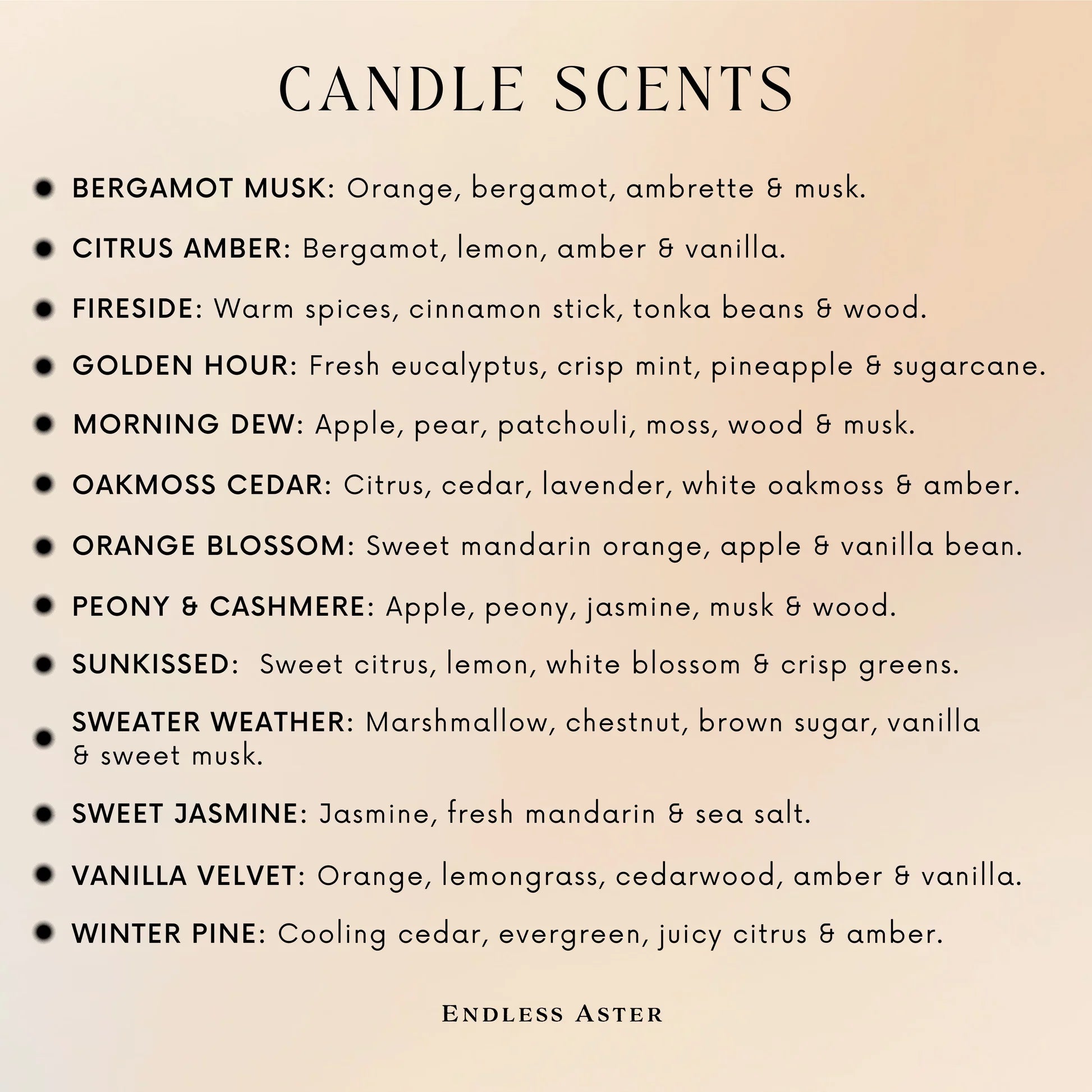 The Ultimate Candle Scents List: Find the Perfect Fragrance for Every ...