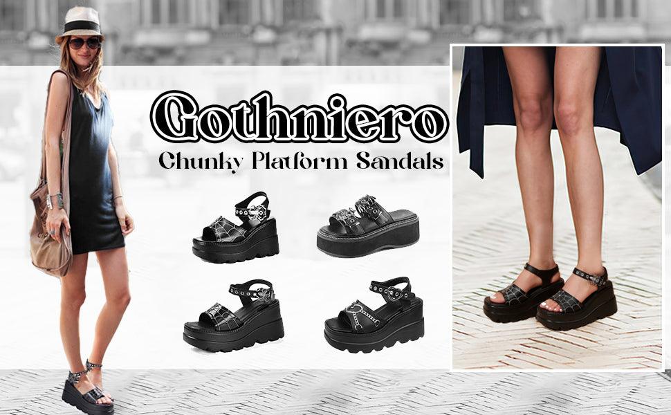 Goth Sandals for Every Style: From Spikes to Platforms – Gothtrends