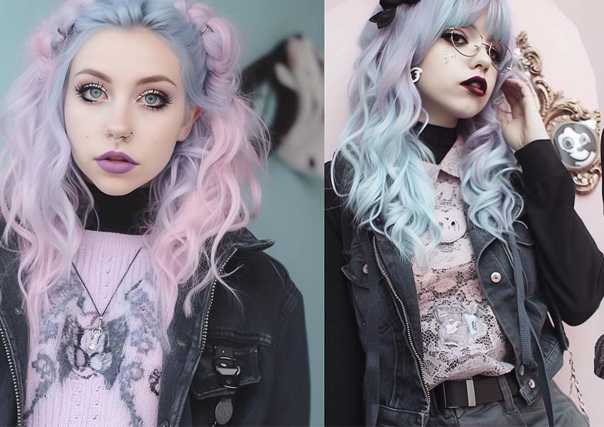 Pastel Goth DTI: Mixing Soft Colors with Edgy Vibes – Gothtrends