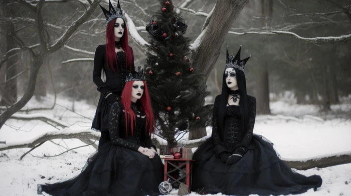 How to Celebrate a Goth Christmas: Dark, Festive, and 100% You – Gothtrends