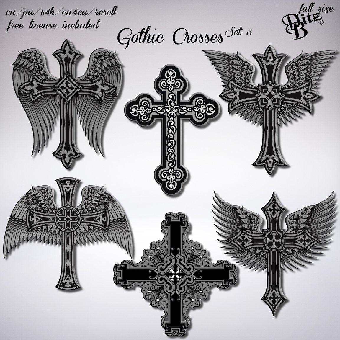 Goth Cross Essentials: Choosing the Right Cross for Your Dark Style ...