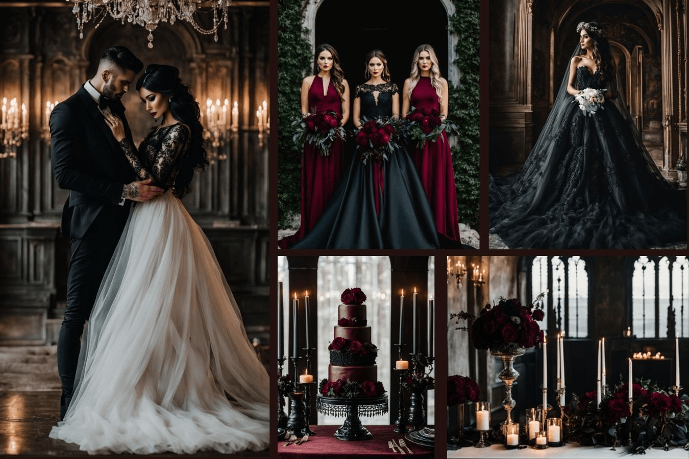 Gothic Renaissance Wedding Ideas: Dark Elegance Meets Timeless Romance ...