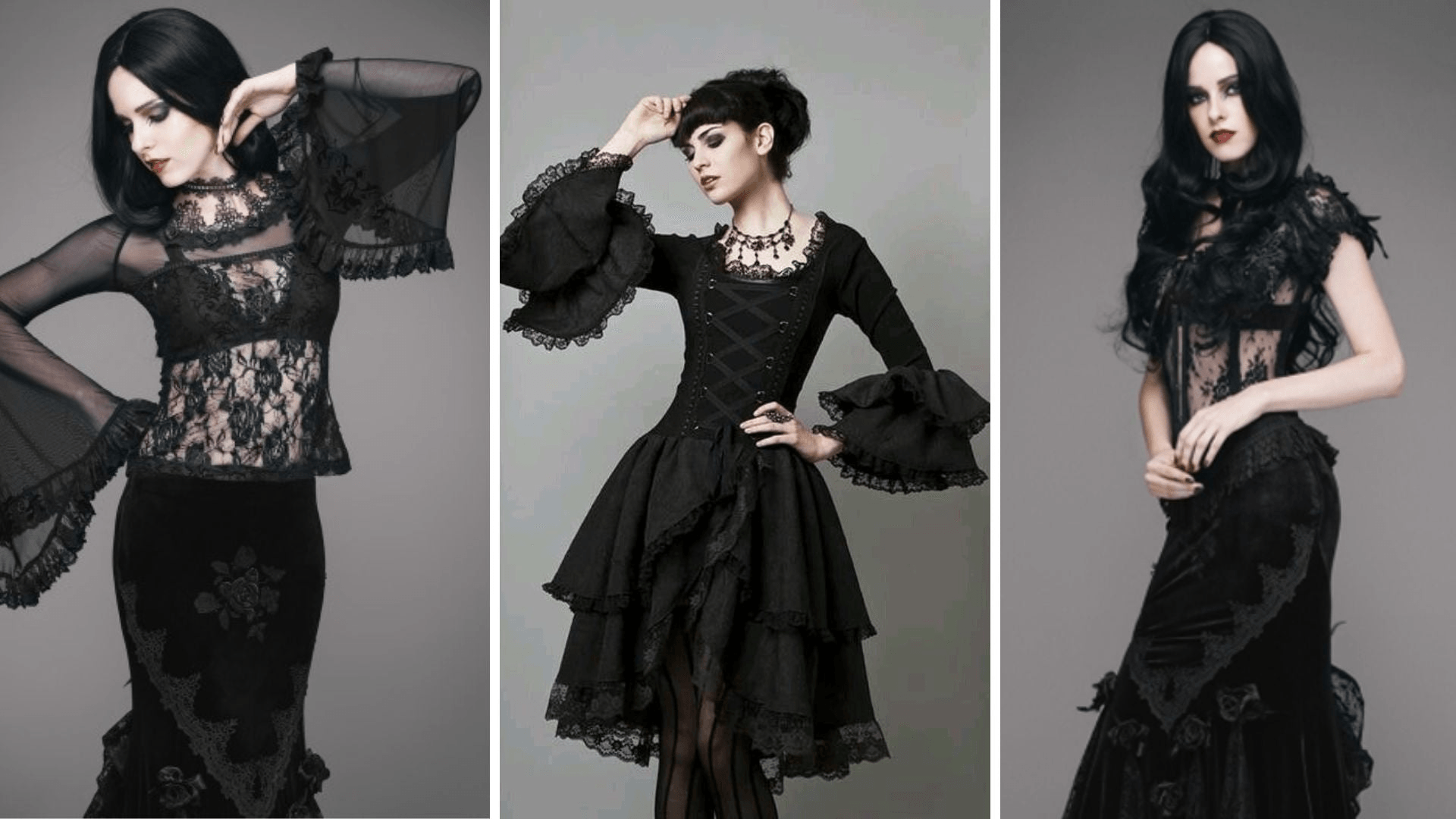 10 Stunning Gothic Romance Outfits to Perfect Your Dark Aesthetic ...