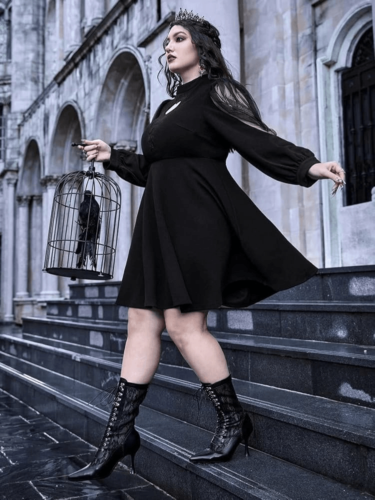 Discover the Best Gothic Plus Size Fashion: Dresses, Tops, and More ...